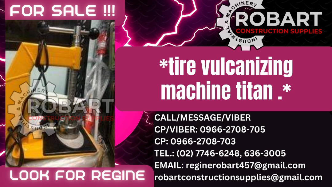 tire vulcanizing machine titan, Commercial & Industrial, Construction ...