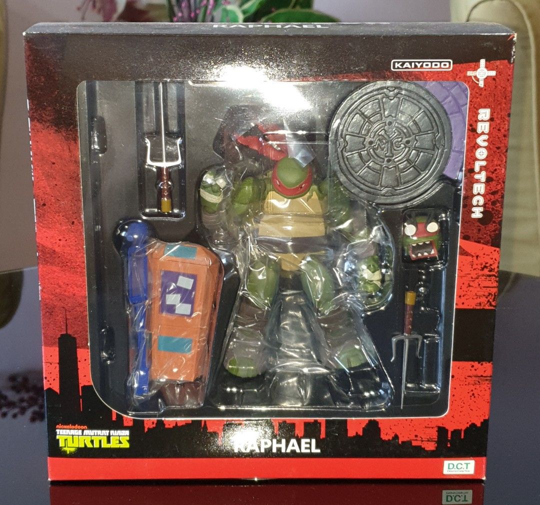 TMNT Revoltech Kaiyodo set OG release Teenage Mutant Ninja Turtles not ...