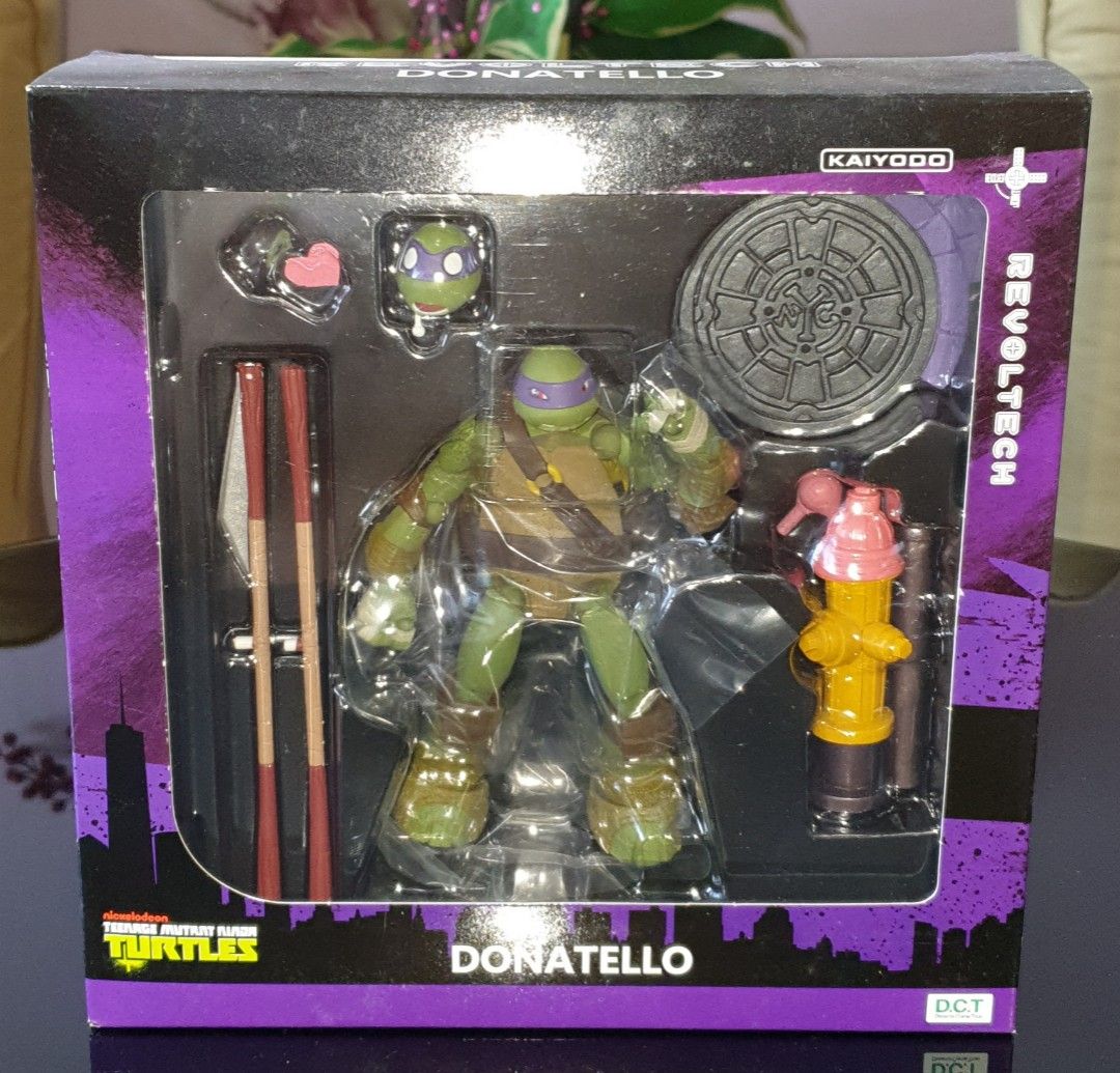 TMNT Revoltech Kaiyodo set OG release Teenage Mutant Ninja Turtles not ...