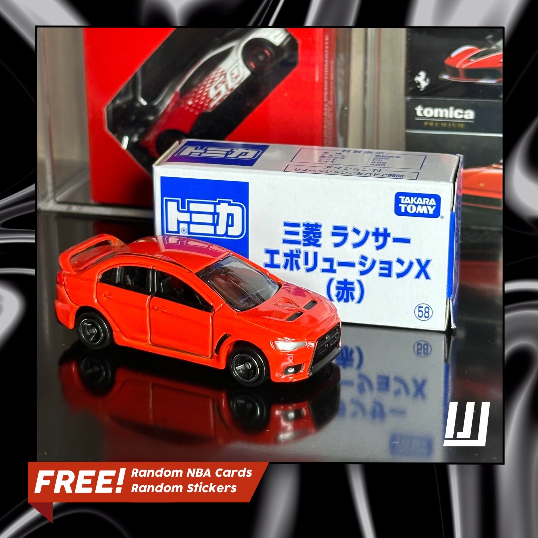 TOMICA Lancer Evo X, Hobbies & Toys, Toys & Games on Carousell
