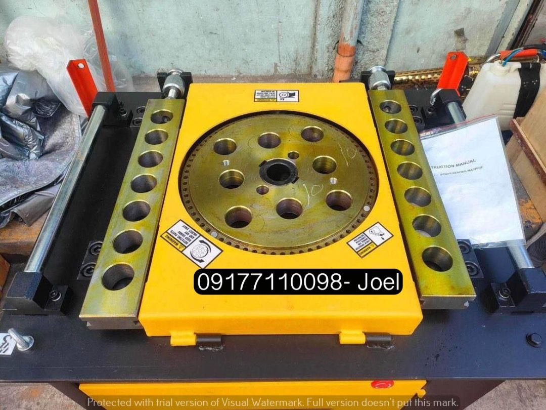 Toyoyama Bar Bender, Commercial & Industrial, Construction Tools ...