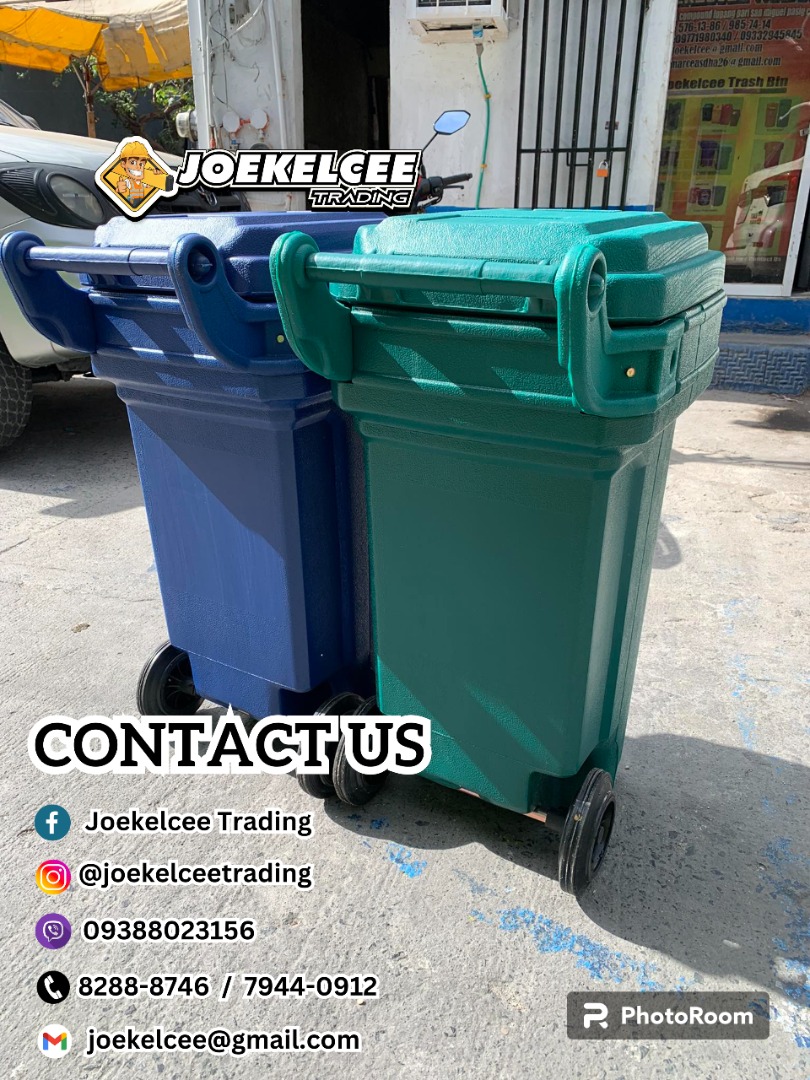 Trash bin roller king, Furniture & Home Living, Cleaning & Homecare ...