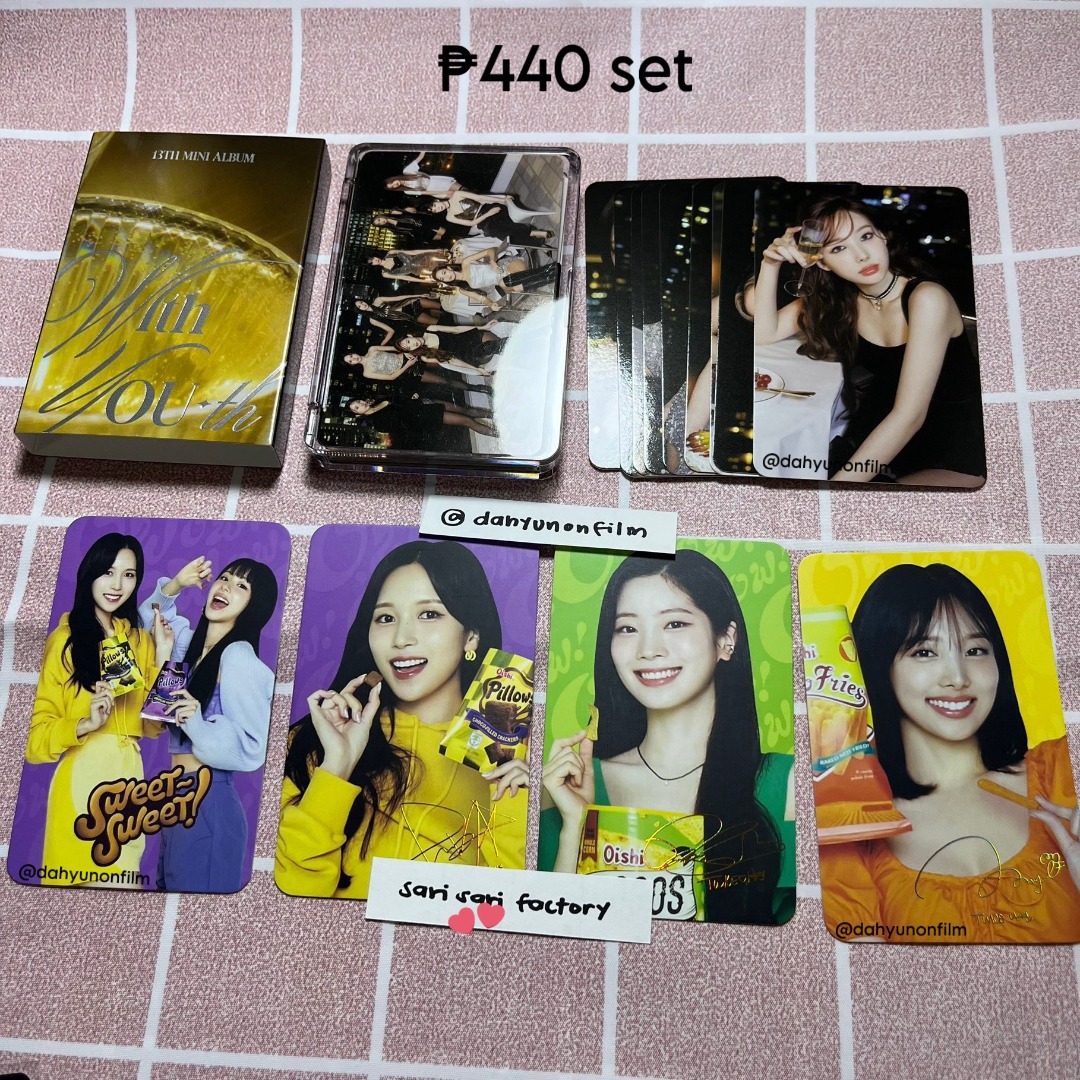 TWICE Unsealed Nemo Glowing Ver x Oishi, Hobbies & Toys, Memorabilia ...