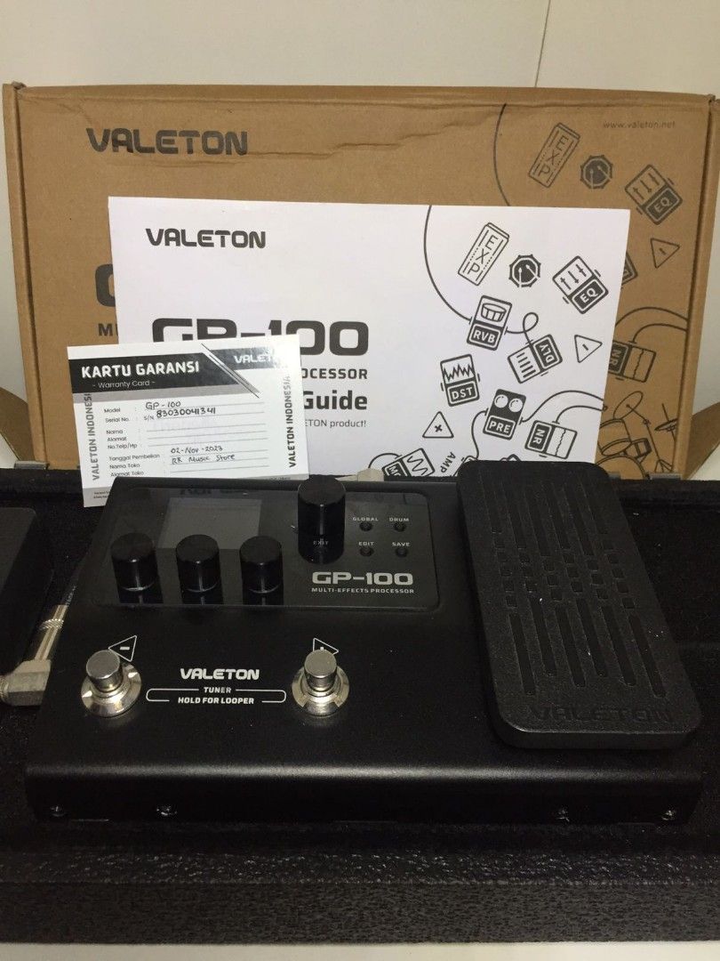 valeton gp 100 unit only, Musik & Media, Alat di Carousell
