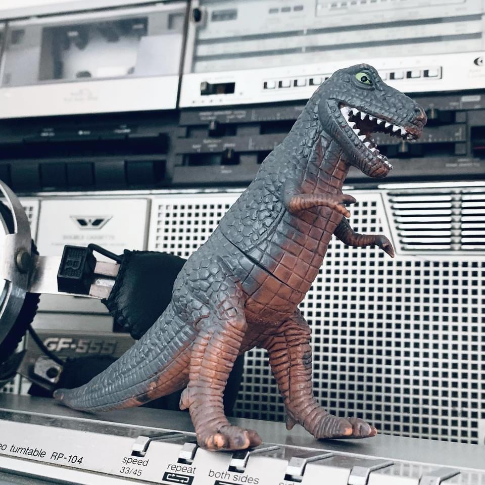vintage Dinosaur Toys 懷舊 早期 恐龍玩具 暴龍, 書籍、休閒與玩具, 玩具、公仔、桌遊在旋轉拍賣