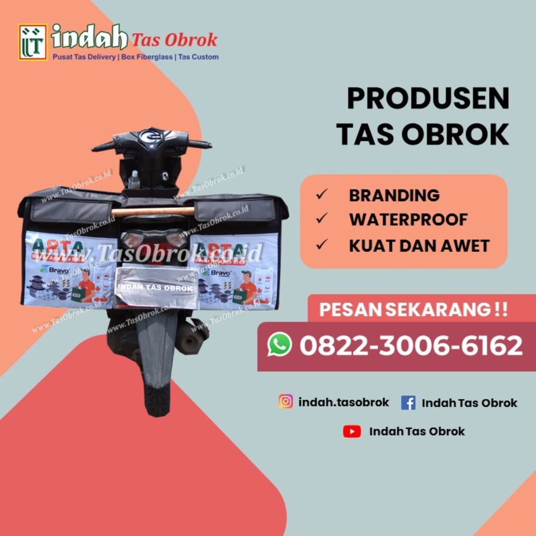WA/TELP : 0822-3006-6162, Pembuatan Tas Obrok Motor Bandung, Pembuatan ...