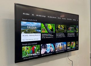 Philips 6100 Series 4K Ultra Slim Smart LED TV 55", TV & Home ...