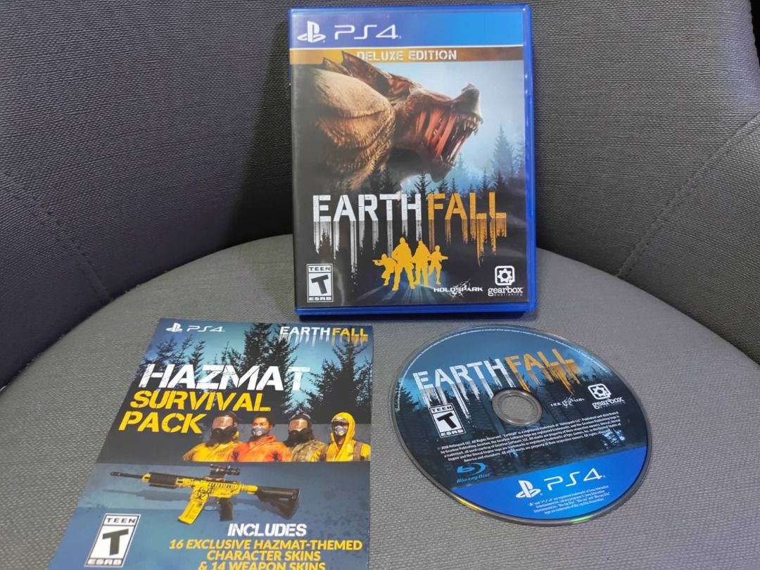 可玩可收藏 PS4實體遊戲光碟 地球隕落 豪華版 英文歐版 EARTHFALL DELUXE EDITION, 電玩遊戲相關, 電玩、電腦遊戲 ...