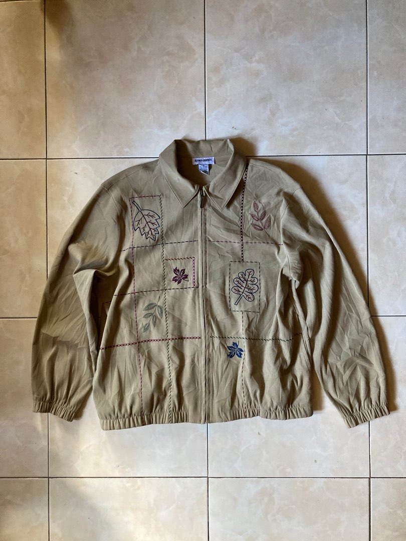 Alfred Dunner Fall Leaf Autumn Jacket, Men's Fashion, Coats, Jackets ...