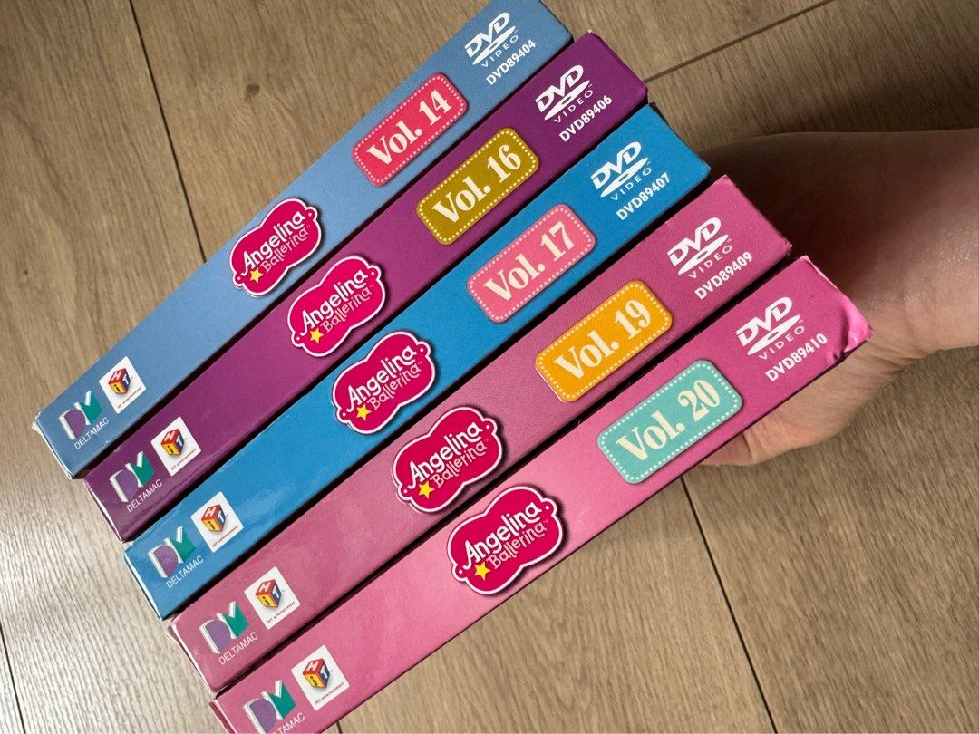 Angelina Bellerina DVD, 興趣及遊戲, 音樂、樂器 & 配件, 音樂與媒體 - CD 及 DVD - Carousell