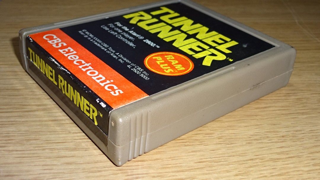 Atari 2600 Tunnel Runner Game Rom Cartridge, Video Gaming, Video Games, Others on Carousell