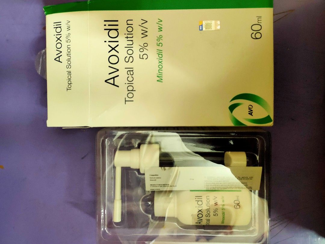 AVOXIDIL 5% (Minoxidil), Beauty & Personal Care, Hair on Carousell