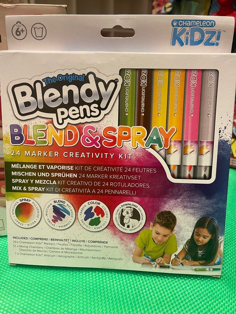 blendy pens coloring pages