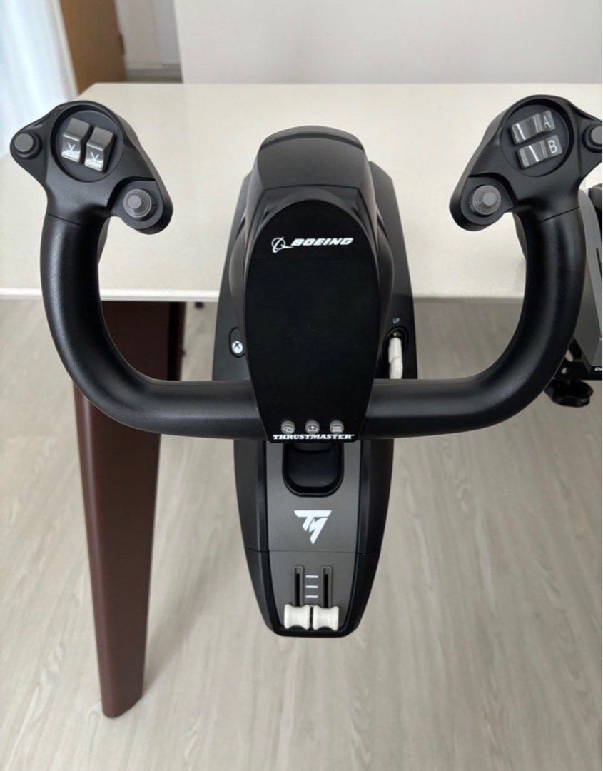 Boeing Yoke Thrustmaster TCA, 電子遊戲, 遊戲機配件, 手掣 - Carousell