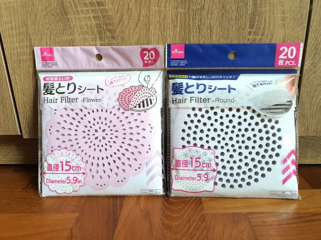 [BRAND NEW] Daiso Hair Filter Catcher Sticker on Carousell