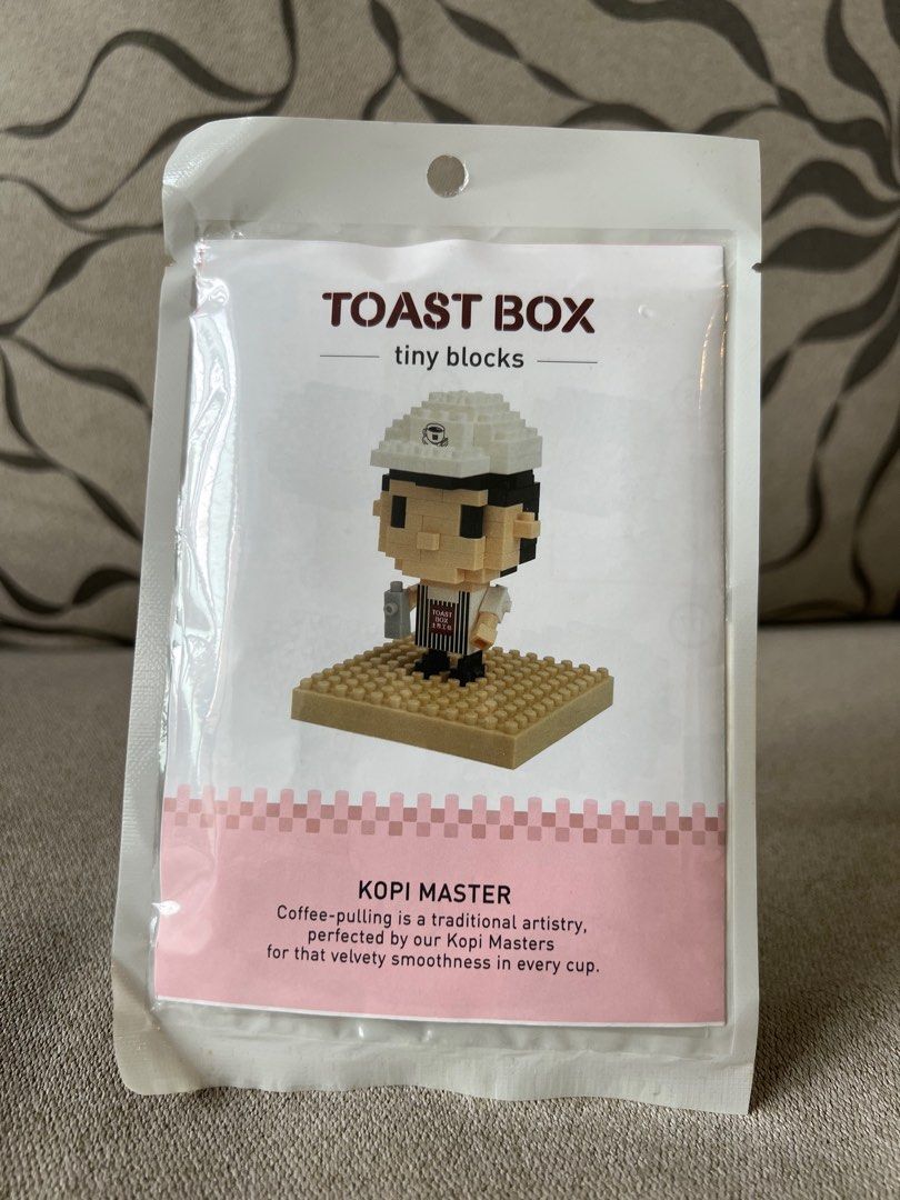 BRAND NEW, Toast Box tiny blocks KOPI MASTER KAYA TOAST, Hobbies & Toys ...