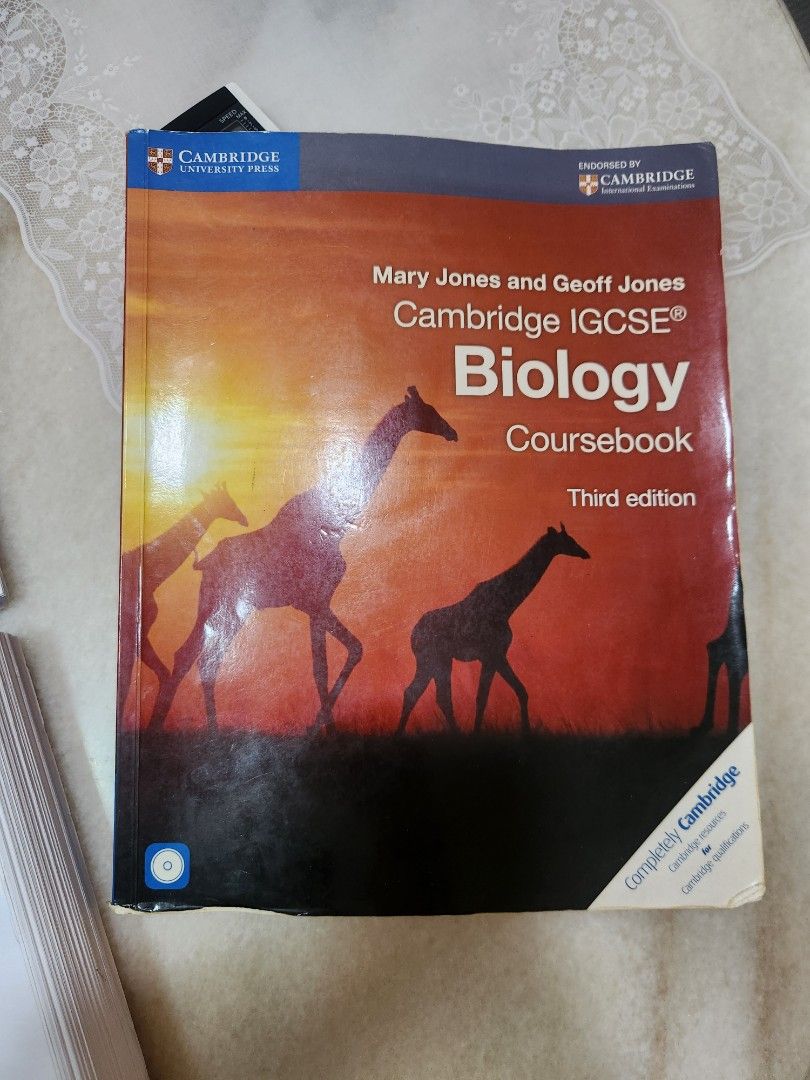 Cambridge IGCSE Biology Coursebook 3rd Edition, Hobbies & Toys, Books ...