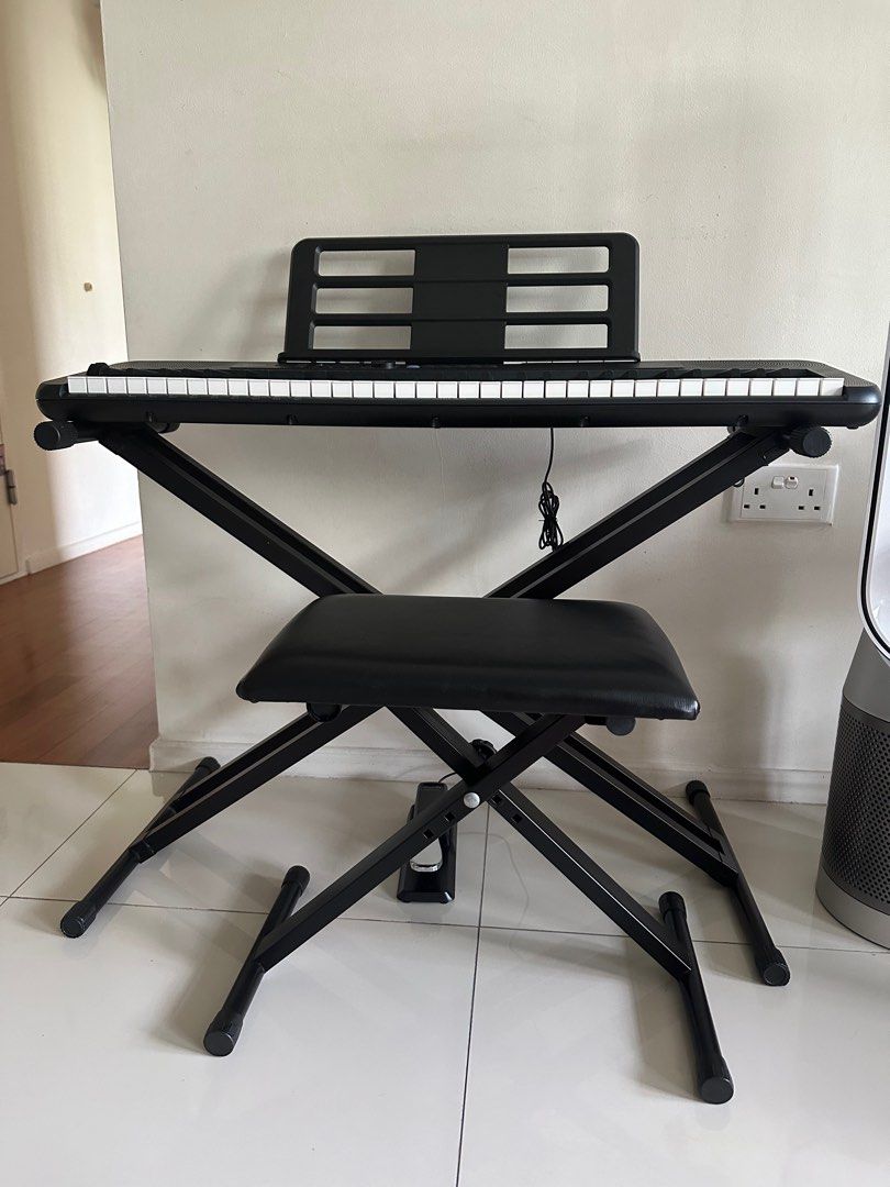 Keyboard stand and bench only , Hobbies & Toys, Music & Media, Musical ...