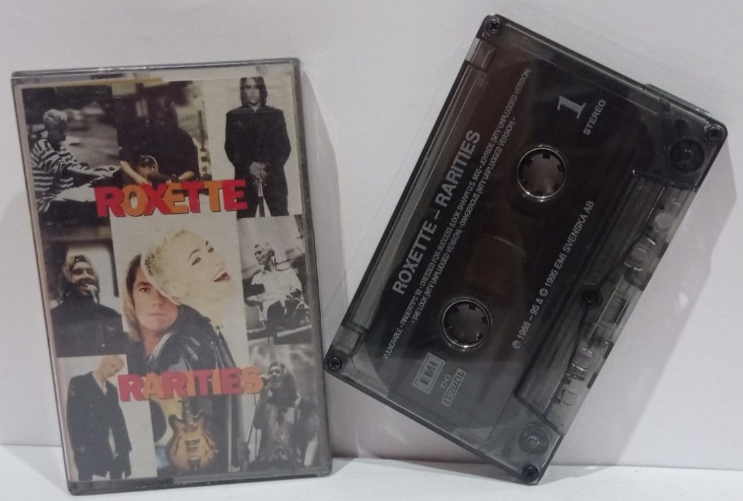 [CASSETTE] ROXETTE - RARITIES, Hobbies & Toys, Music & Media, CDs & DVDs on Carousell
