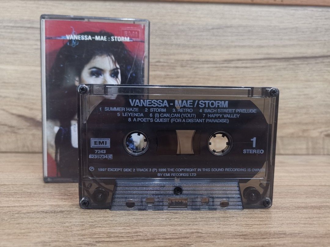 (Cassette) Vanessa Mae STORM, Hobbies & Toys, Music & Media, CDs & DVDs ...