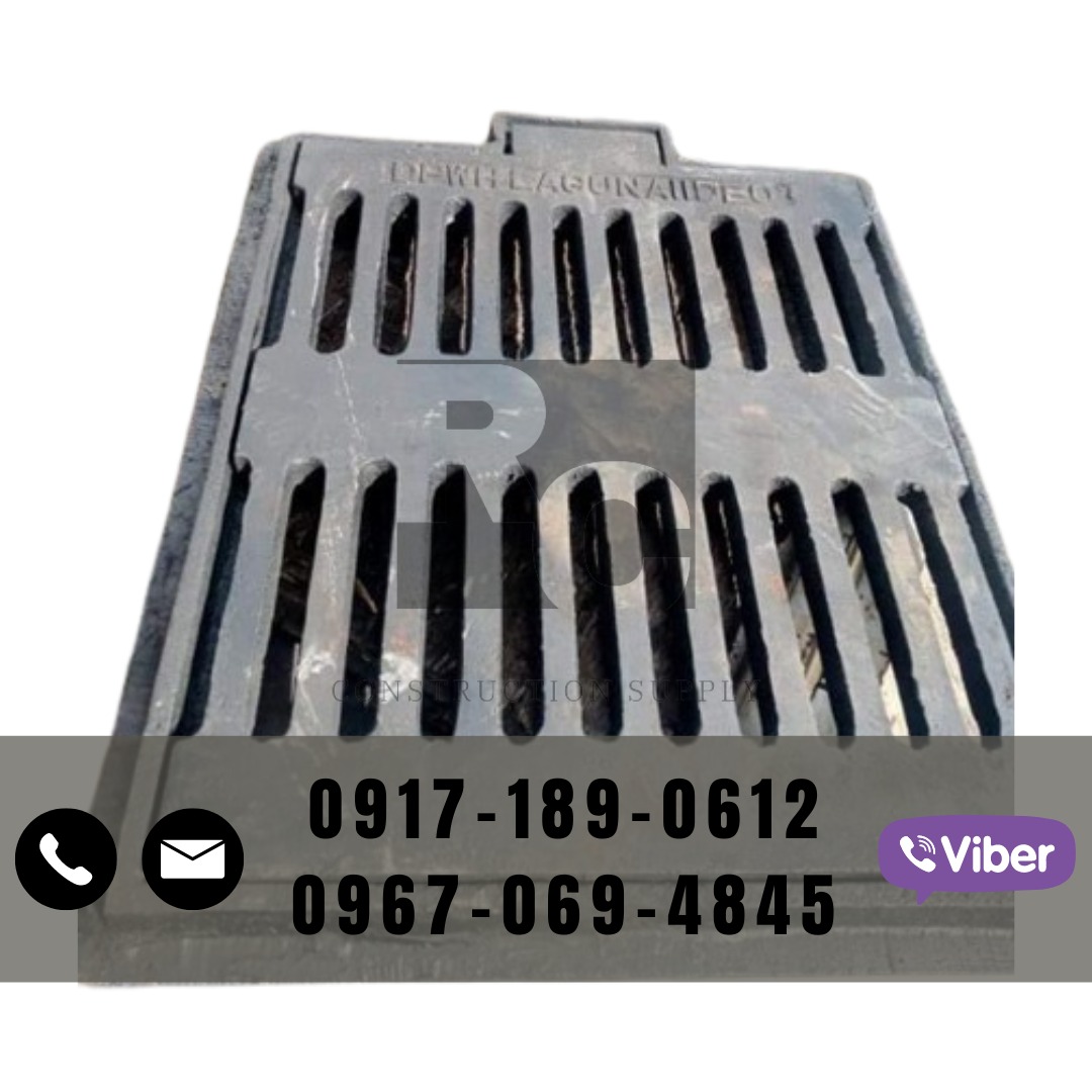 Cast Iron Gratings with DPWH II Lagune DEO, Commercial & Industrial ...