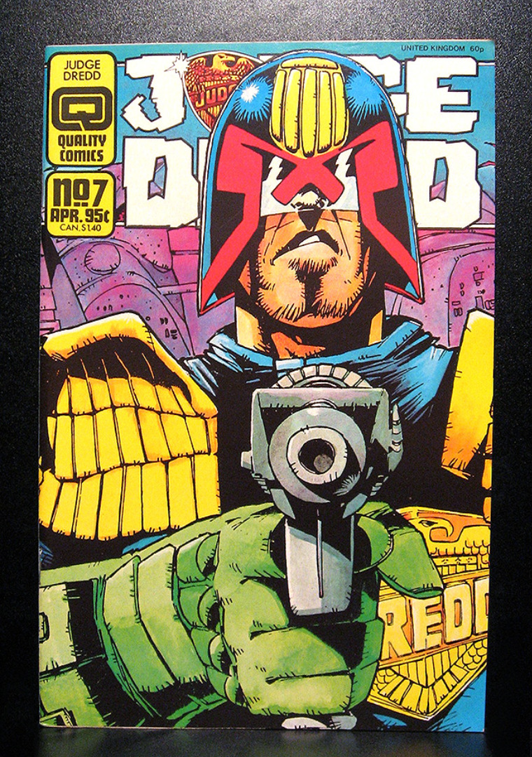 COMICS: Quality Comics: Judge Dredd #7 (1987), Hobbies & Toys, Books & Magazines, Comics & Manga ...