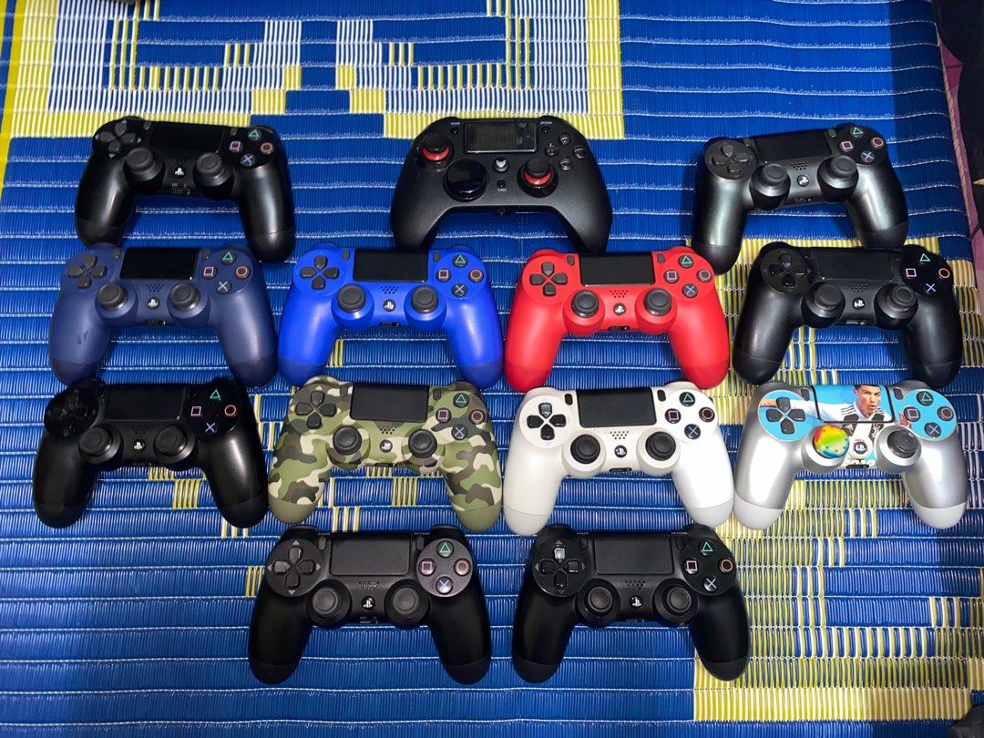 Controller Original ps4 Joystick Ds4 v1 v2, Video Gaming, Gaming ...