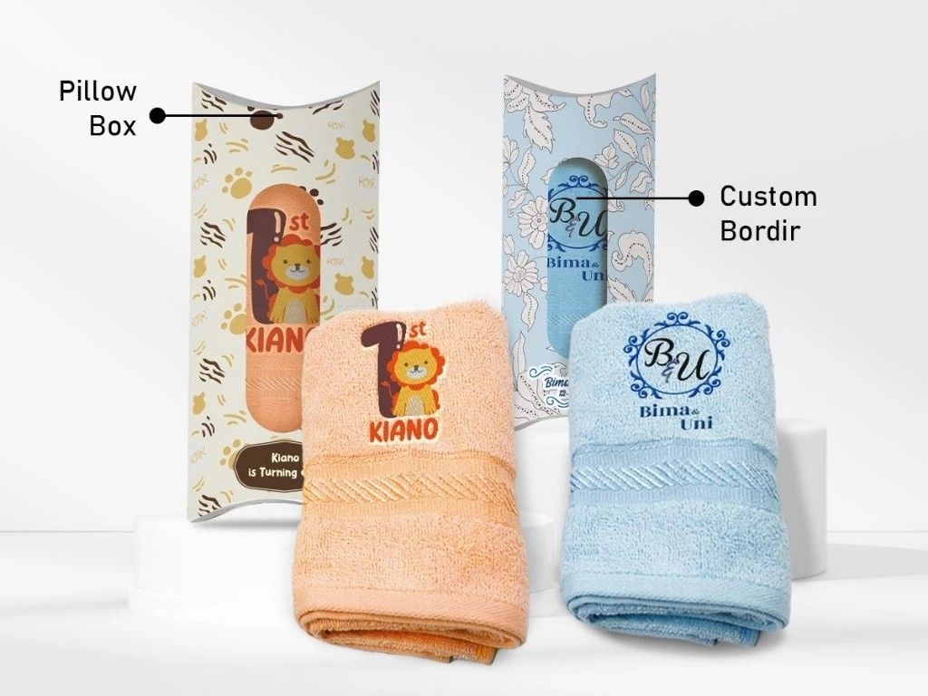 Customised towel / customised gift / Customised preset / personalised ...