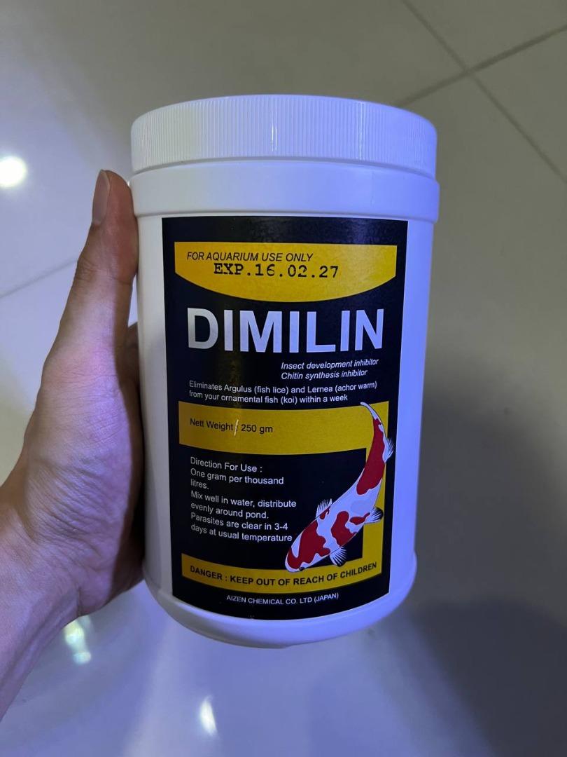 Dimilin - Eliminates fish lice and anchor worms, Pet Supplies, Homes ...
