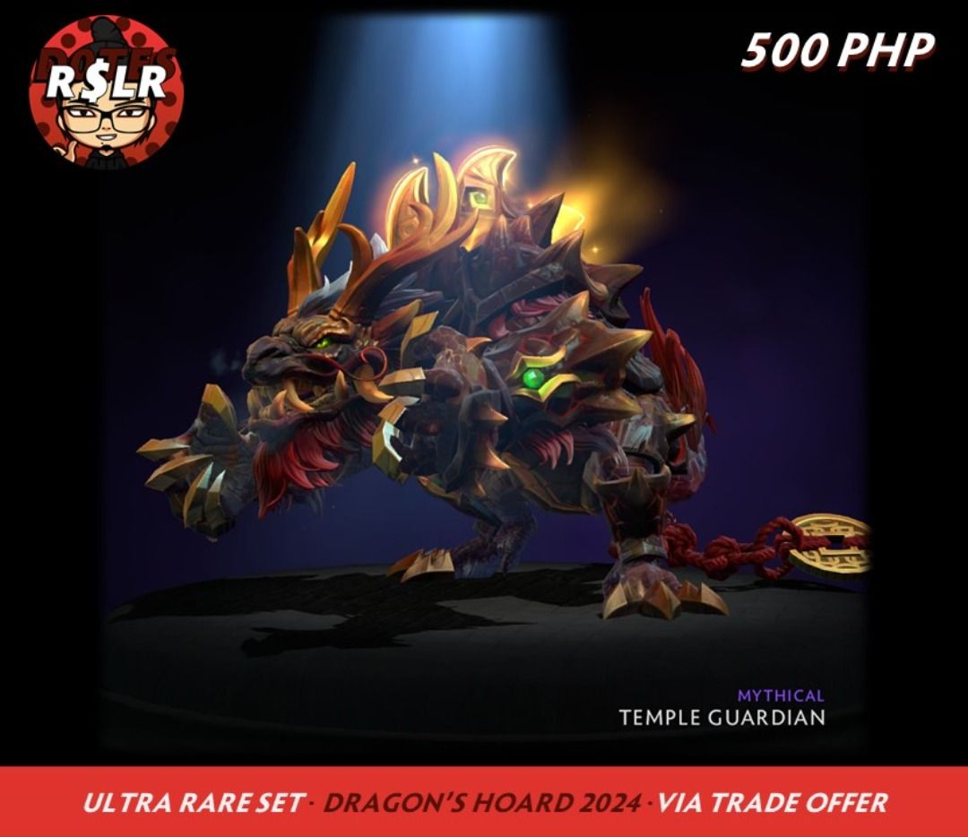 DRAGON'S HOARD 2024 - (ULTRA RARE) Primal Beast: Temple Guardian, Video ...