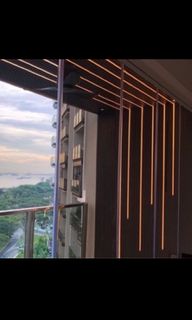 Korea Fluted Panel with LED Light Install / Miga Fluted Panel / Korea ...