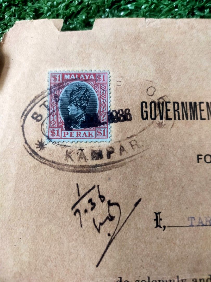 Form statutory declaration 1938, Hobbies & Toys, Collectibles ...