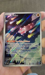 Full Art Minior Pokemon Card, Hobbies & Toys, Toys & Games on Carousell