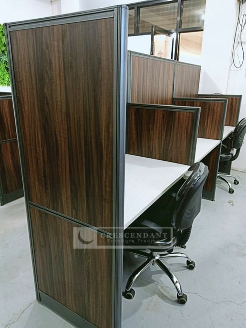 FULL LAMINATED OFFICE PARTITION, Furniture & Home Living, Office ...