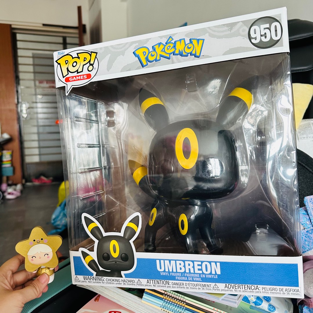 FUNKO POP! JUMBO SIZE Umbreon Pokemon, Hobbies & Toys, Toys & Games on ...