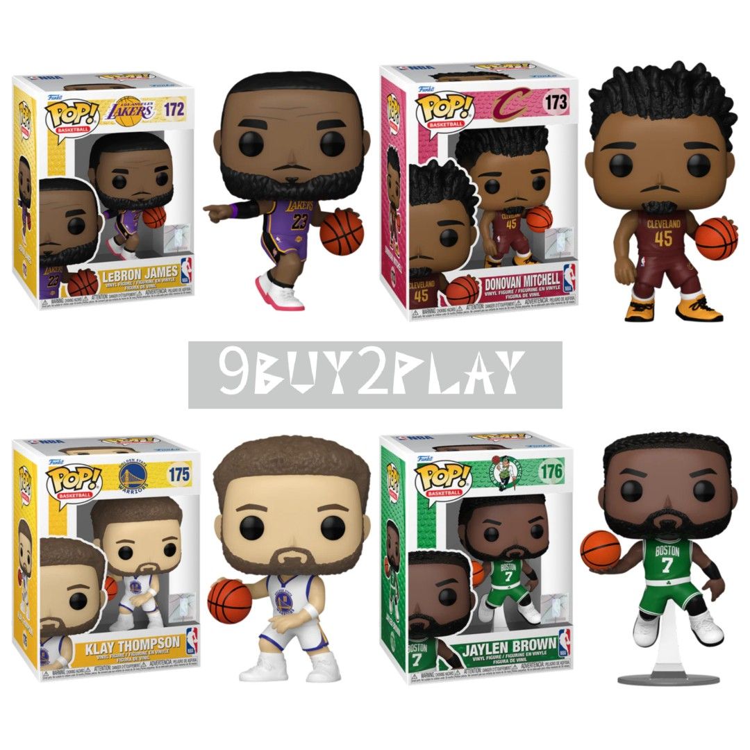 「新貨預訂」Funko pop NBA Basketball Jalen Brunson Ja Morant LeBron James ...