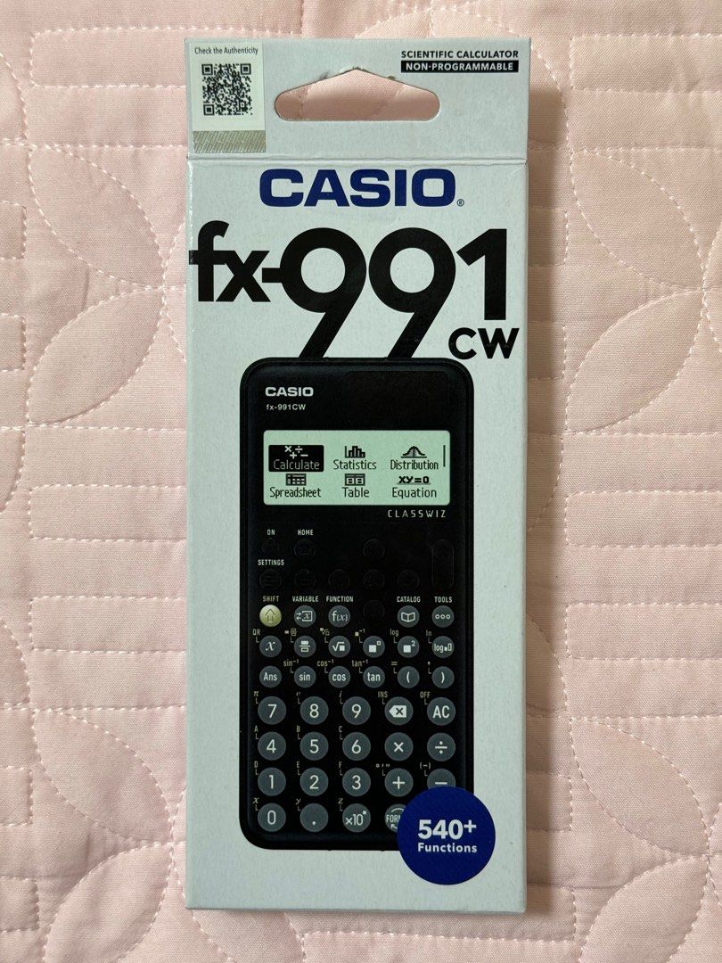fx-991 CW CLASSWIZ Casio Scientific Calculator, Hobbies & Toys ...