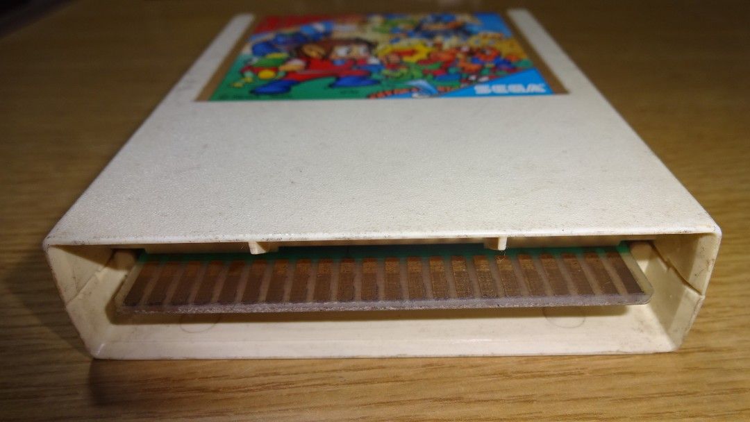 G-1306 Alex Kidd's Miracle World SEGA Mark III Software Gold Cartridge ...