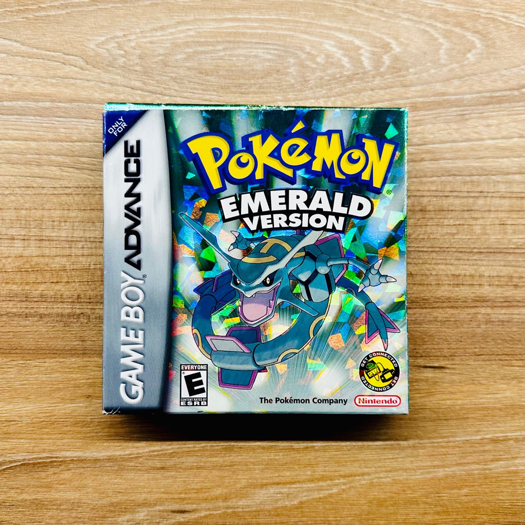 Gameboy Advance Pokemon Emerald Version, Video Gaming, Video Games ...