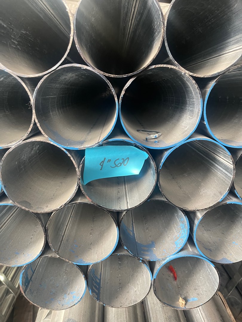 GI PIPE 4" diameter, Commercial & Industrial, Construction Tools ...