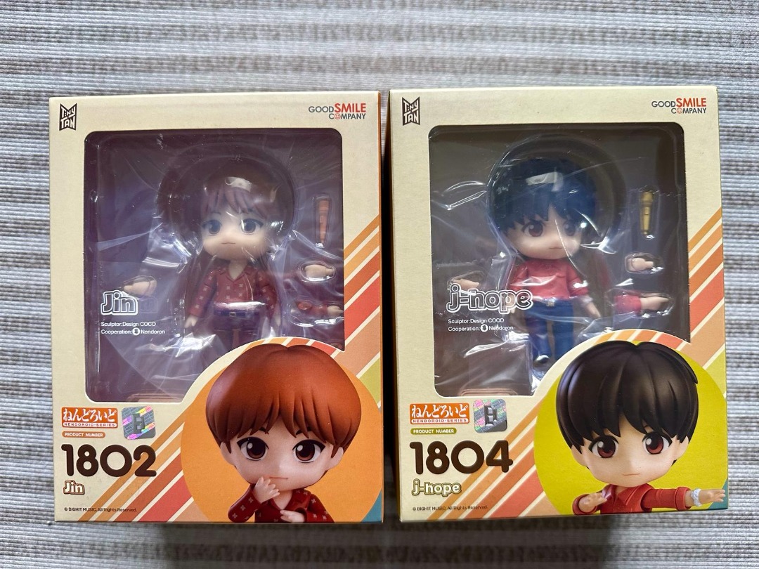 Good Smile Company - Tiny Tan - Jin & J-Hope, Hobbies & Toys, Toys ...