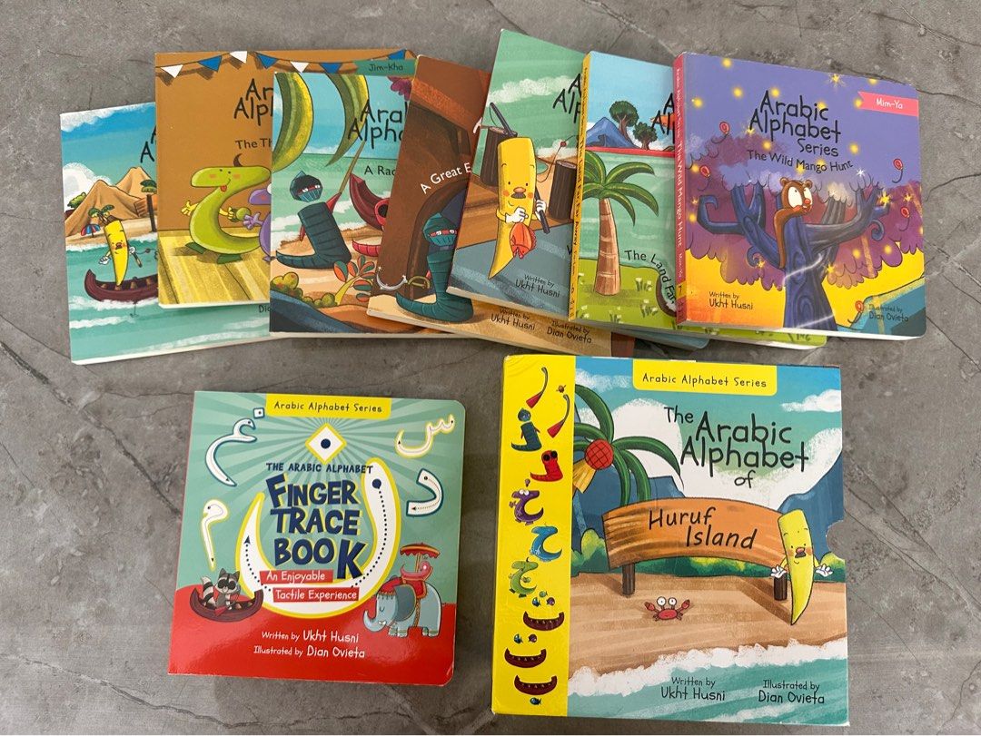 Homely Hammock Arabic Alphabet series, Hobbies & Toys, Books ...