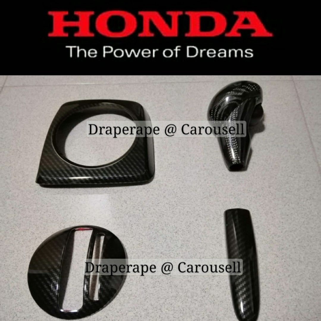 Honda Civic FD1 FD2 FD3 FD4 Carbon Fiber Gear Panel / Speedometer ...
