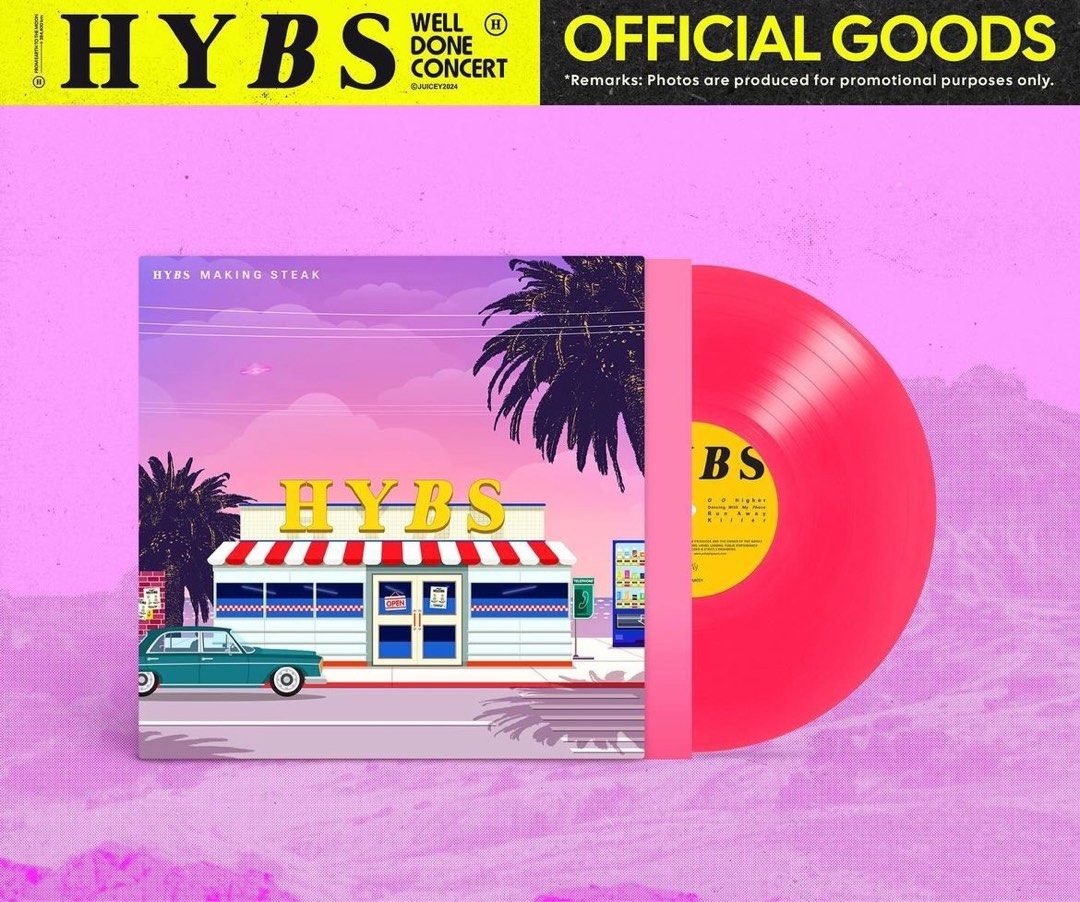 HYBS Making Steak Vinyl (2024 Edition), Hobbies & Toys, Music & Media ...