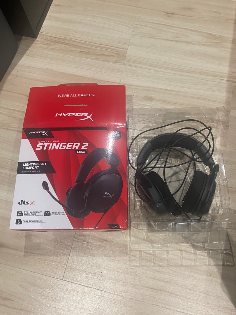 Hyperx Cloud Stinger 2 Core Headset, Audio, Headphones & Headsets on ...