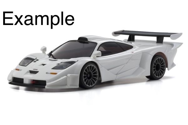 Incoming - Kyosho Mini Z Unpainted Body Set - Mclaren F1 GTR bodyset ...