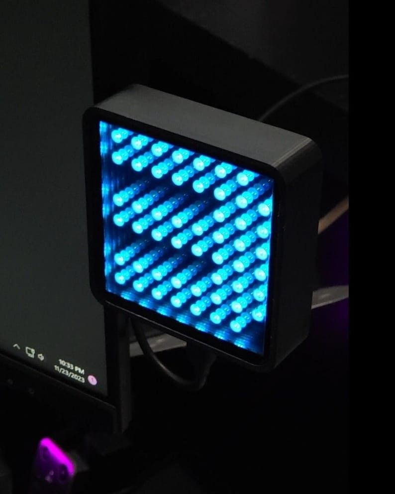 Infinity RGB LED flag box sim racing, Video Gaming, Gaming Accessories ...