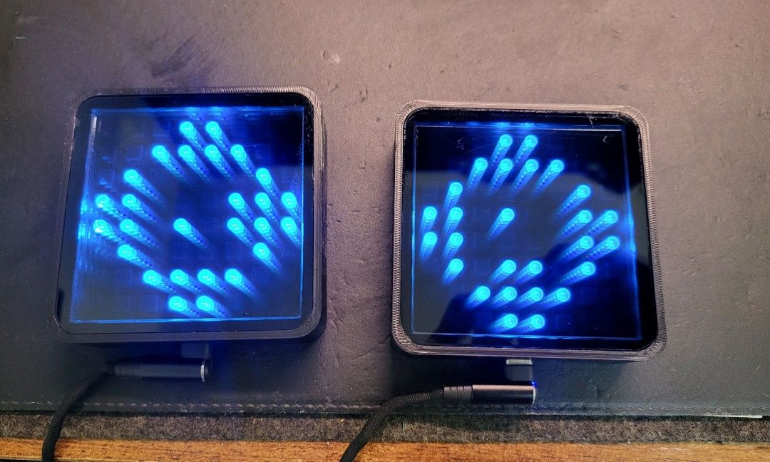 Infinity RGB LED flag box sim racing, Video Gaming, Gaming Accessories ...
