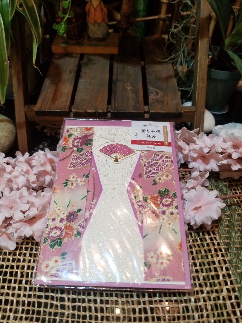 Japan Hallmark Traditional Art Fan craft greetings card, Hobbies & Toys ...