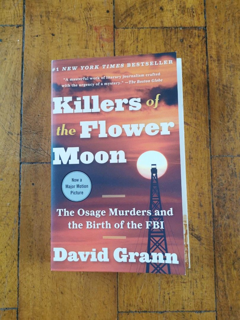 Killers of the Flower Moon by David Grann, Hobbies & Toys, Books ...